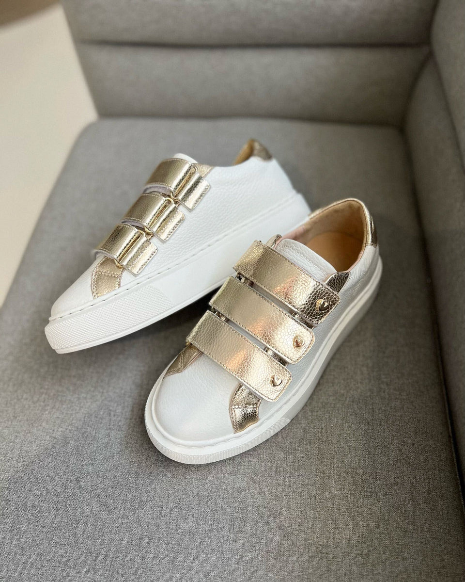 Chichak 3.0 White Gold – Lovidovi – Premium Designer Sneakers, Shoes ...