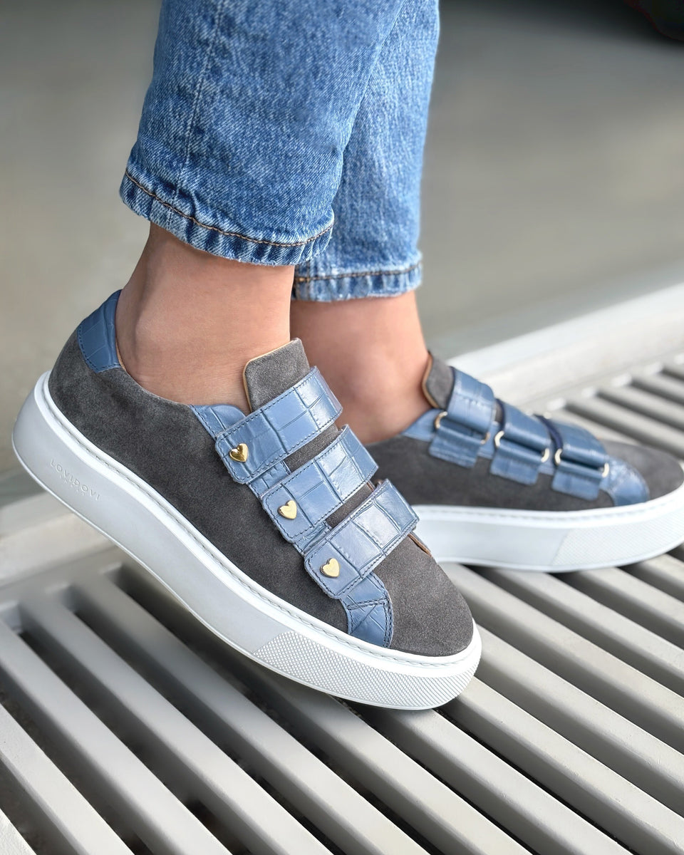 Chichak 3.0 Stone Blue – Lovidovi – Premium Designer Sneakers, Shoes ...